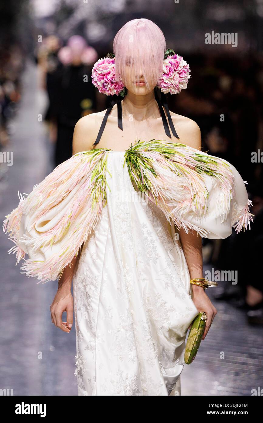 CHRISTIAN DIOR Haute Couture Spring/Summer 2026 Runway during Paris ...