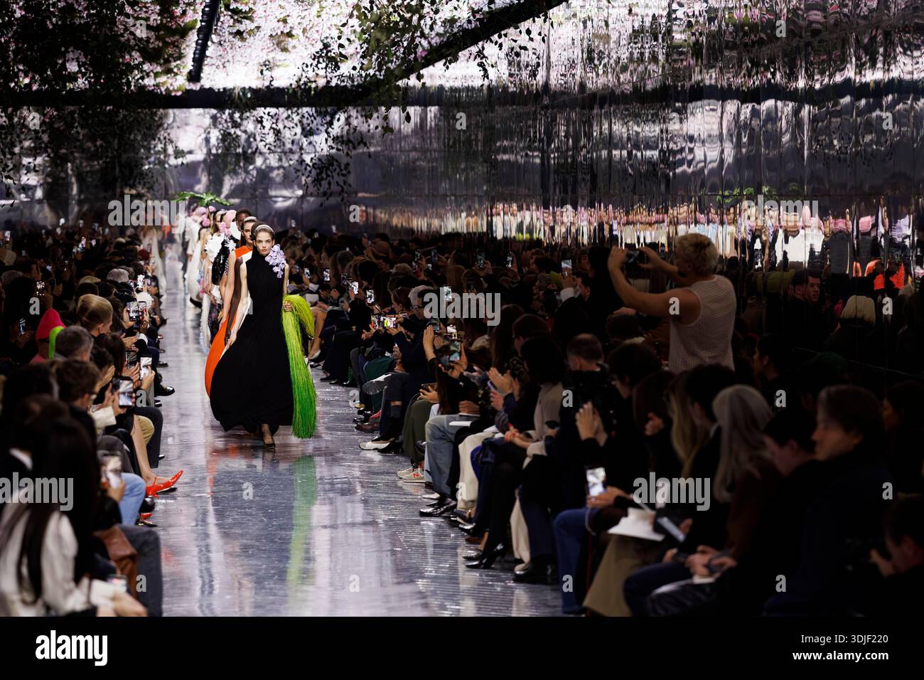 CHRISTIAN DIOR Haute Couture Spring/Summer 2026 Runway during Paris ...