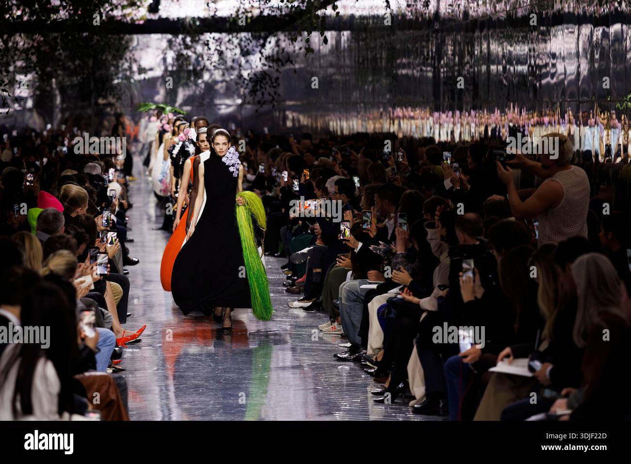 CHRISTIAN DIOR Haute Couture Spring/Summer 2026 Runway during Paris ...