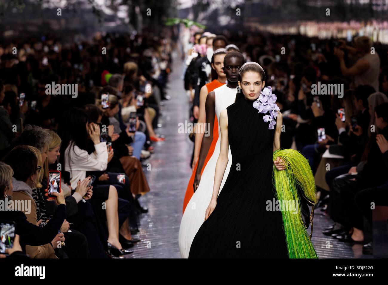 CHRISTIAN DIOR Haute Couture Spring/Summer 2026 Runway during Paris ...