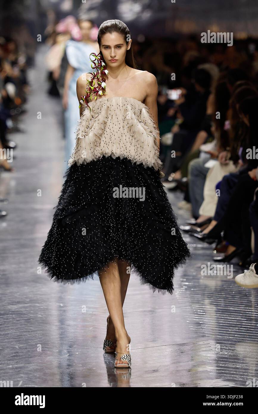 CHRISTIAN DIOR Haute Couture Spring/Summer 2026 Runway during Paris ...