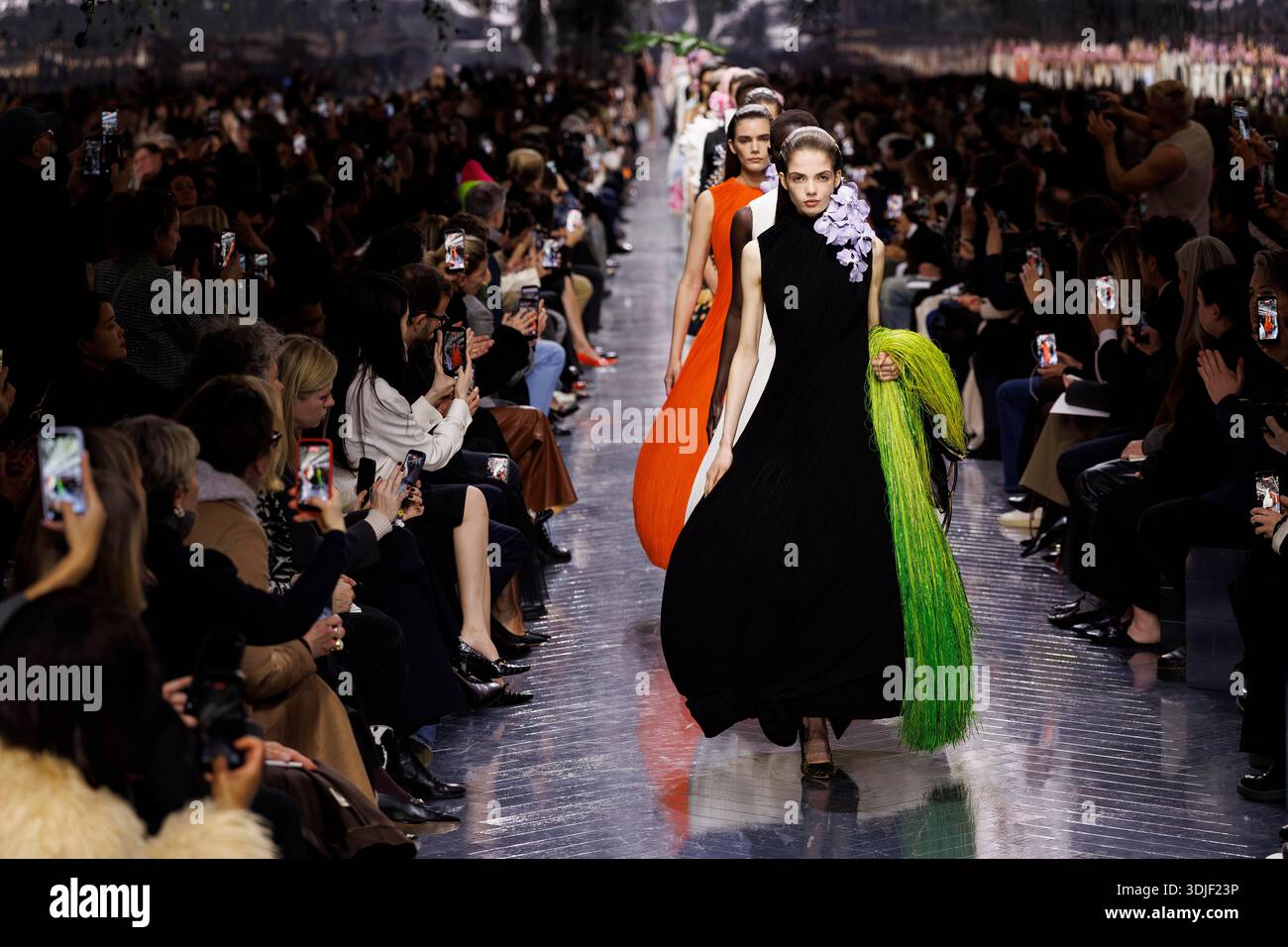 CHRISTIAN DIOR Haute Couture Spring/Summer 2026 Runway during Paris ...