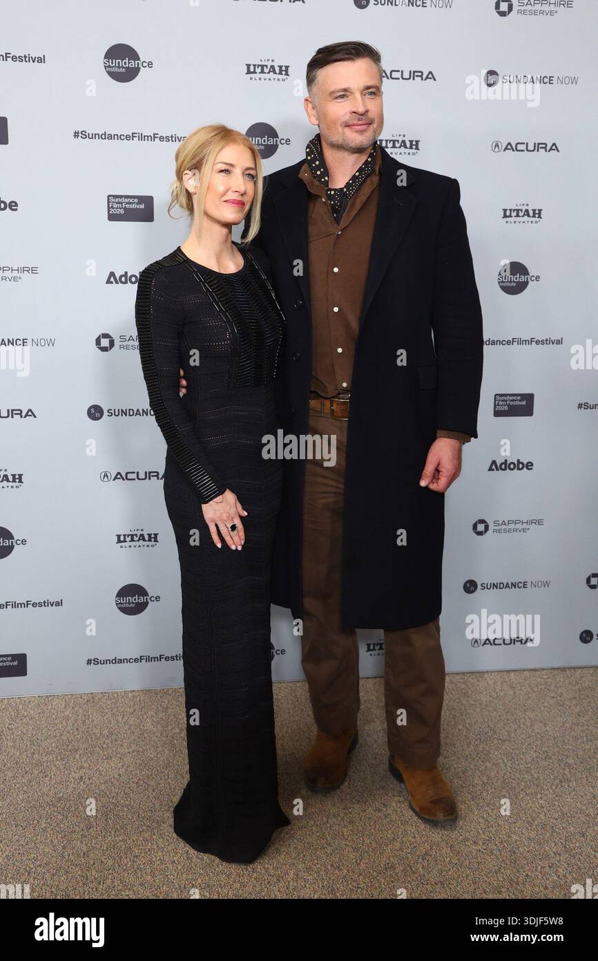 Ut. 26th Jan, 2026. Jessica Rose Lee Welling, Tom Welling at arrivals ...