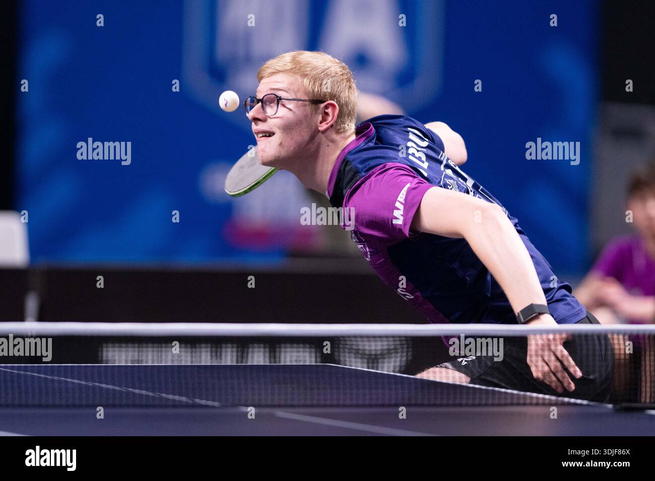 Felix Lebrun of Montpellier during Pro A 2025/2026 between ANMTT and ...