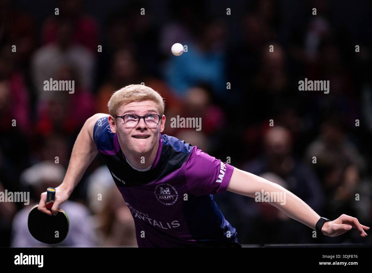 Felix Lebrun of Montpellier during Pro A 2025/2026 between ANMTT and ...