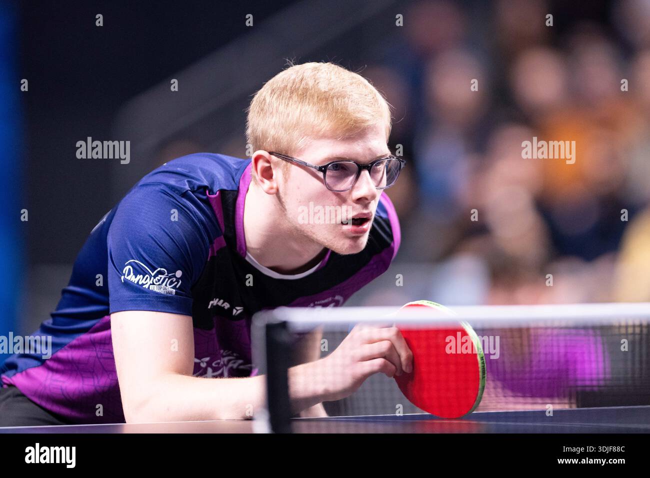 Felix Lebrun of Montpellier during Pro A 2025/2026 between ANMTT and ...