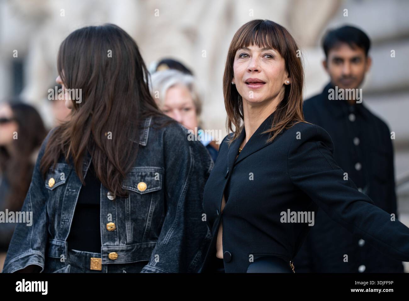 Paris, France. 26th Jan, 2026. Juliette Lemley and Sophie Marceau ...