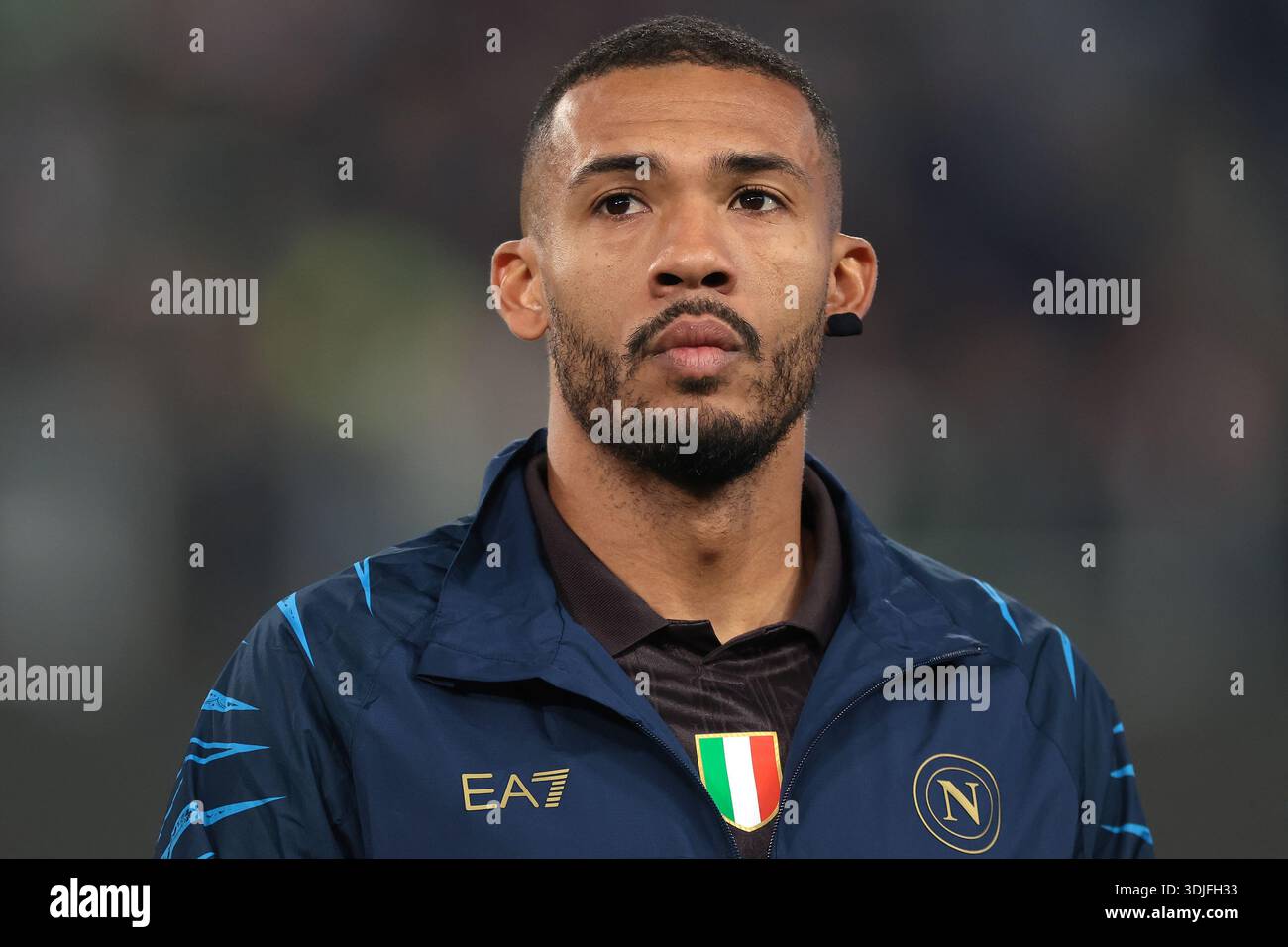 Turin, Italy, 25th January 2026. Juan Jesus of SSC Napoli looks on ...