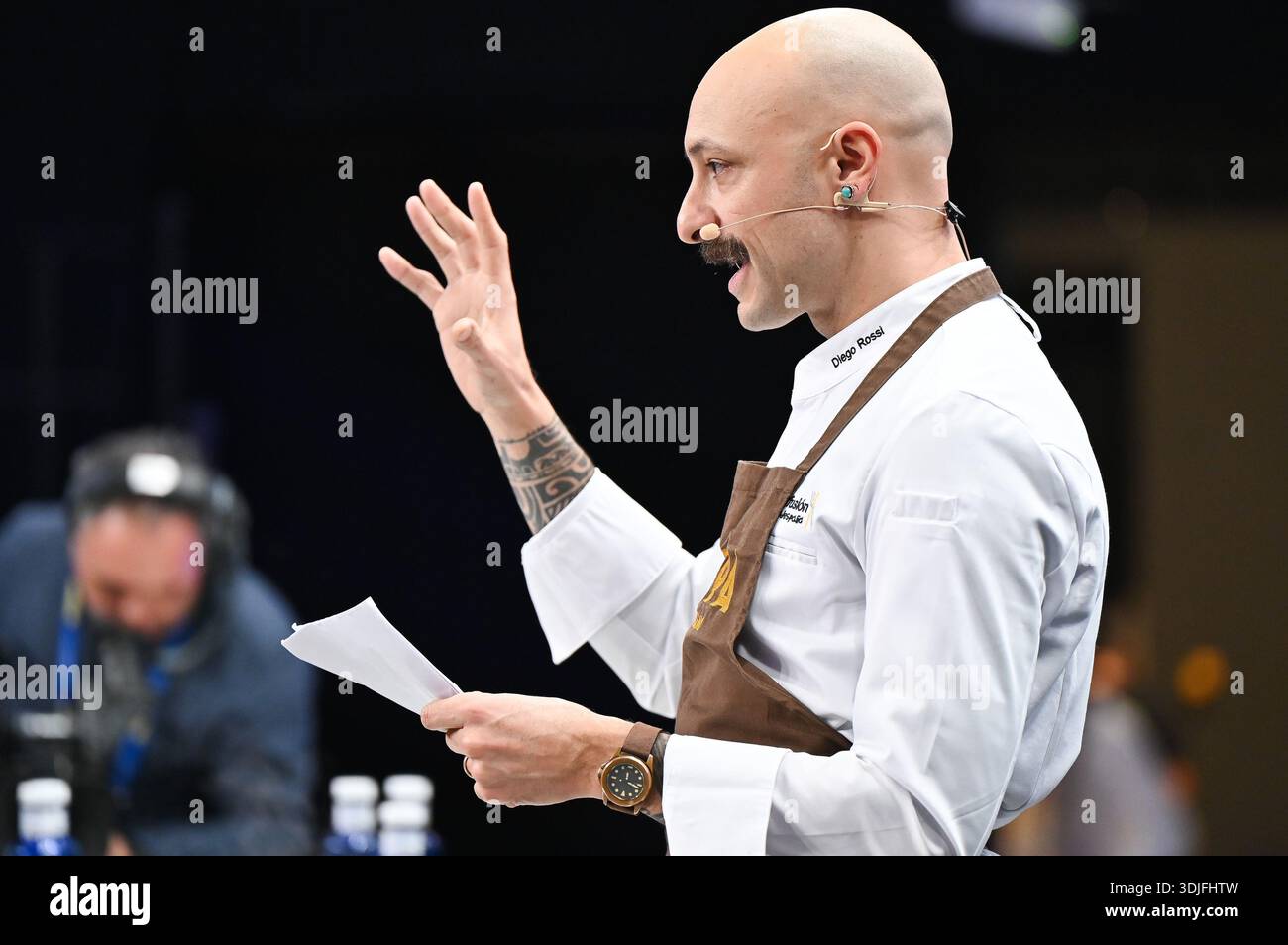 Chef Diego Rossi attends the 31 edition of the Mergers Congress 2026 ...