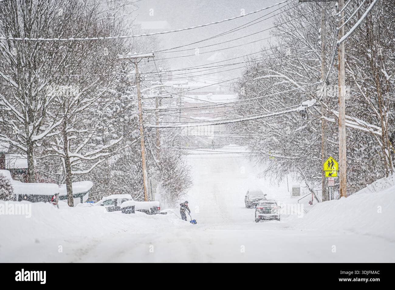 Big snowstorm of 26 january 2026 hi-res stock photography and images ...