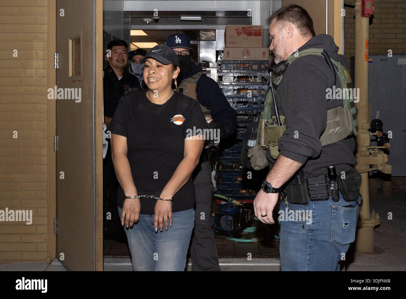 January 26, 2026, Phoenix, Arizona, USA: Federal agents with DHS, IRS ...