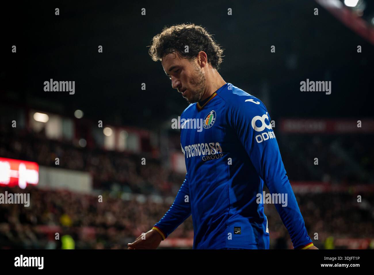 Luis Milla (Getafe CF) seen during a La Liga EA Sports match between ...