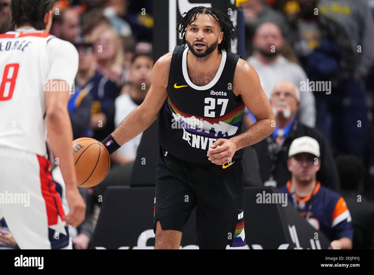 Denver Nuggets guard Jamal Murray (27) in the second half of an NBA ...