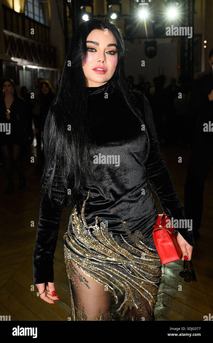Paris, France. 26th Jan, 2026. Haifa attends the Tony Ward Haute ...