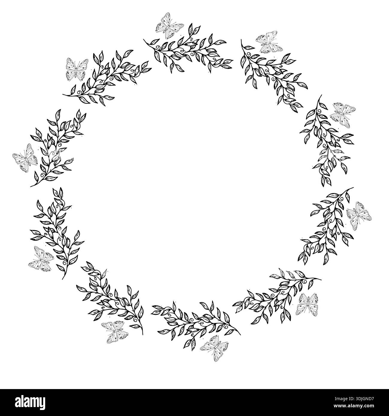 Flying with twig Black and White Stock Photos & Images - Alamy