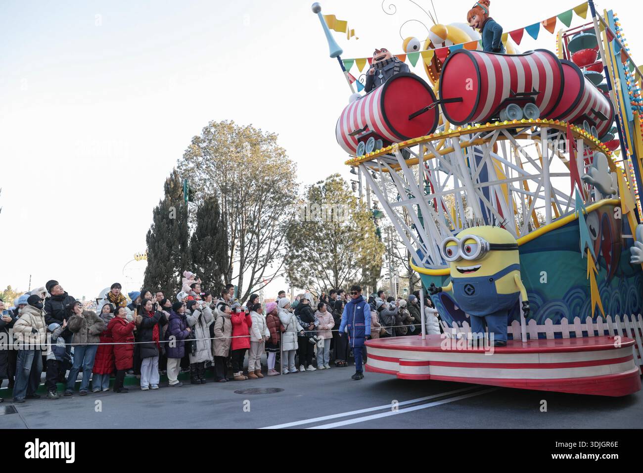 **CHINESE MAINLAND, HONG KONG, MACAU AND TAIWAN OUT**Visitors take ...