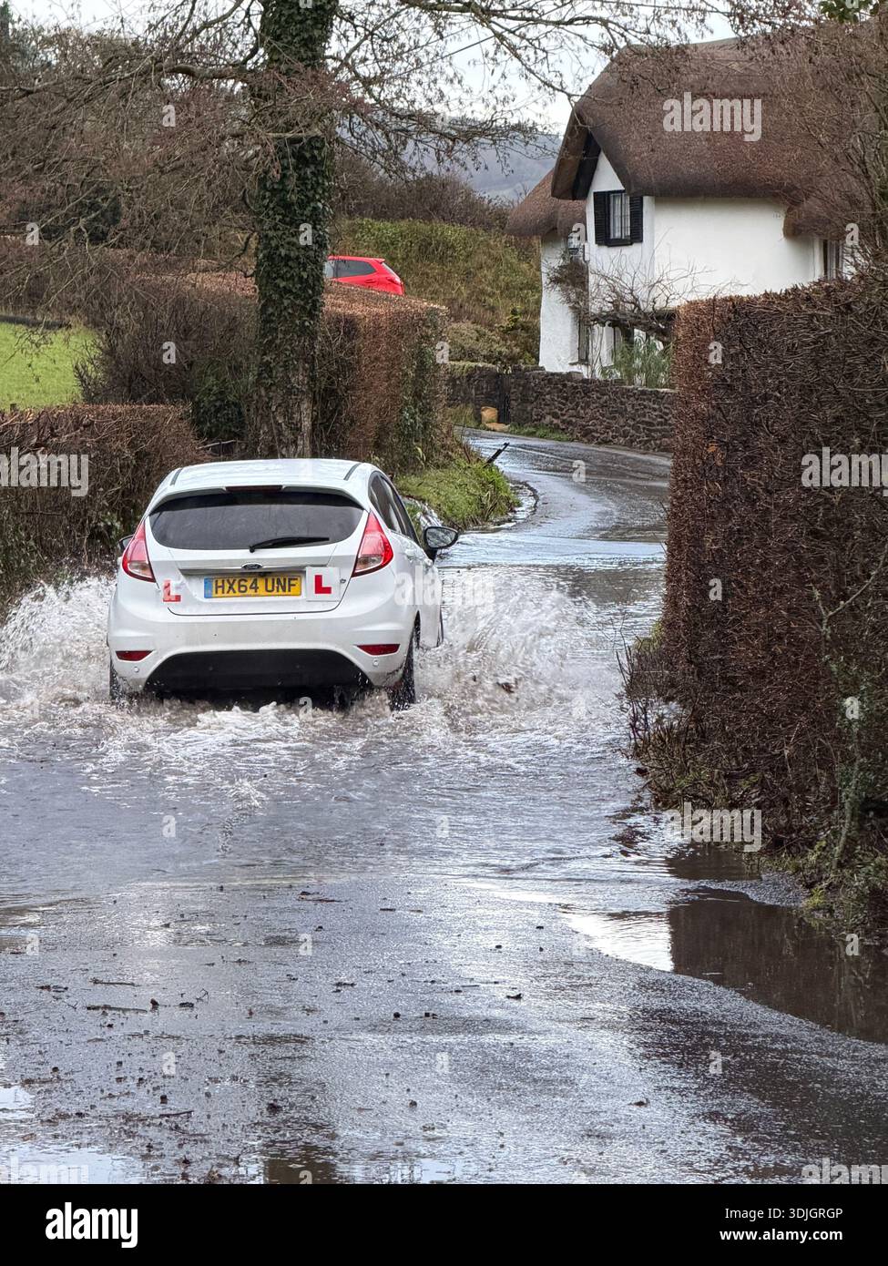 Doddiscombsleigh, Teign Valley, Devon, UK. 27th Jan, 2026. UK Weather ...