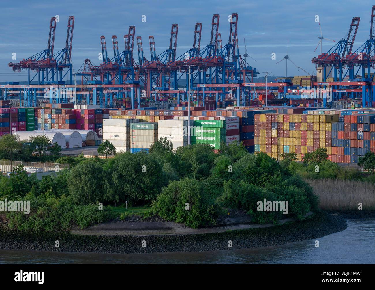 Containerterminal Burchardkai / Hafen Hamburg / 24.05.2024 ...