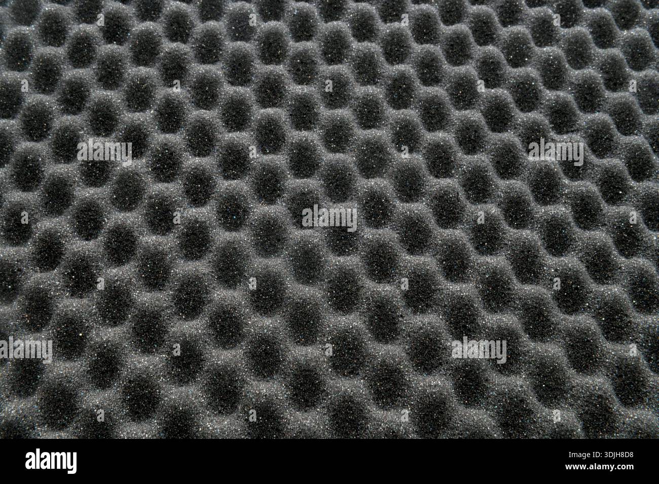 Texture. Noise dampening polyether panel. acoustic, absorbent, black ...