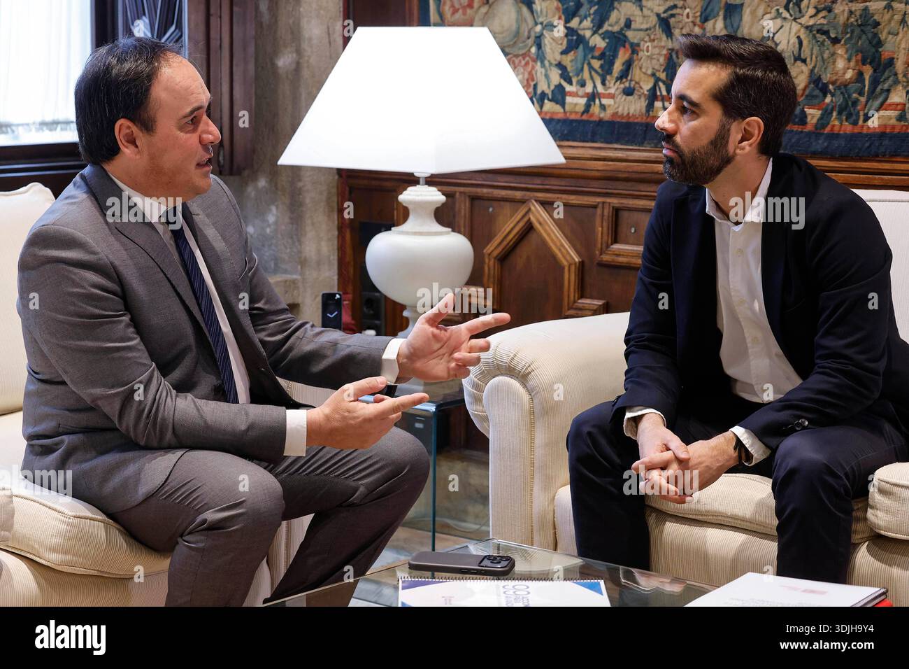 The president of the Generalitat Valenciana, Juanfran Pérez Llorca