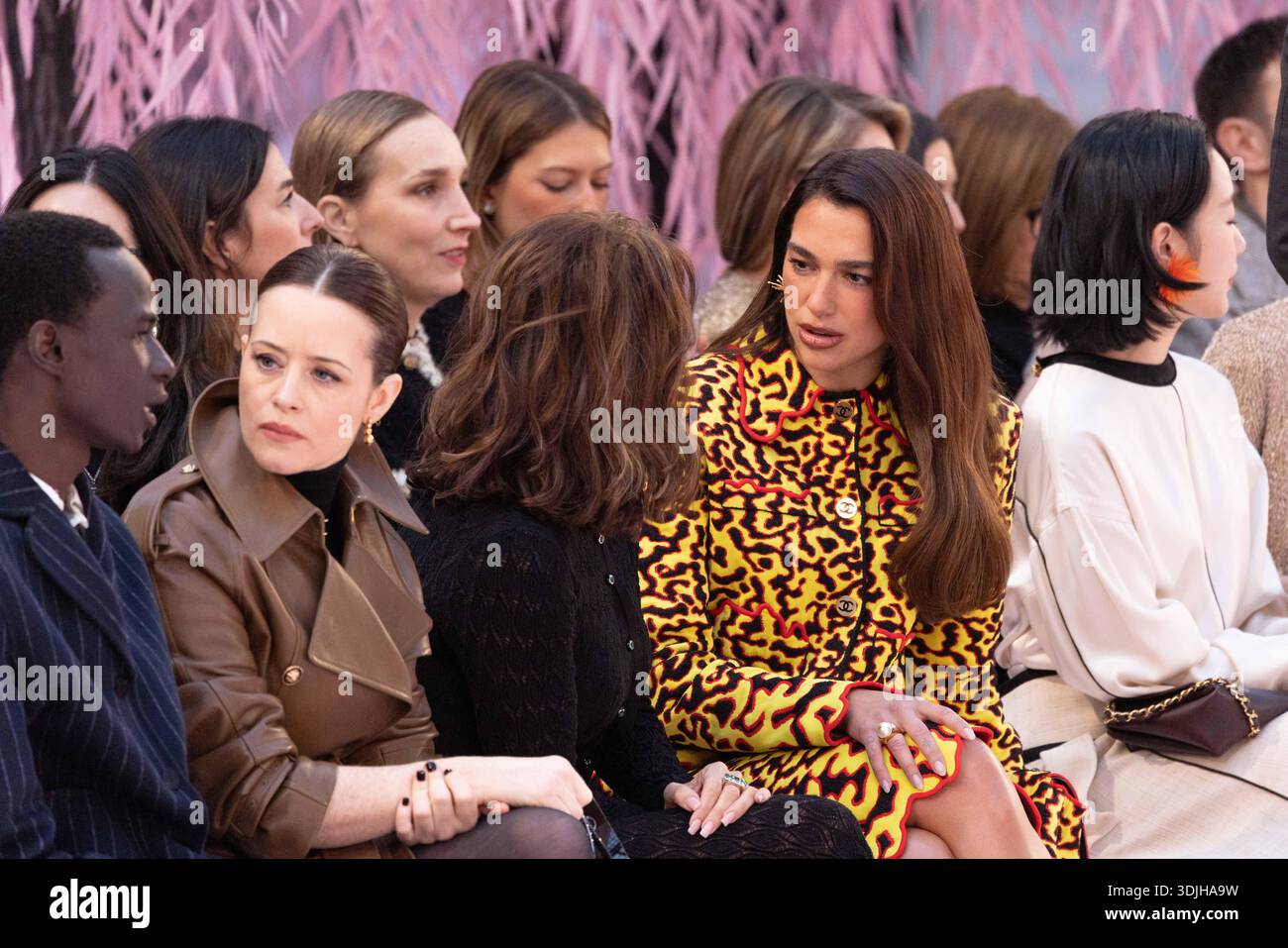 Penelope Cruz, Dua Lipa, Kim Go-eun attending the Chanel Haute Couture ...