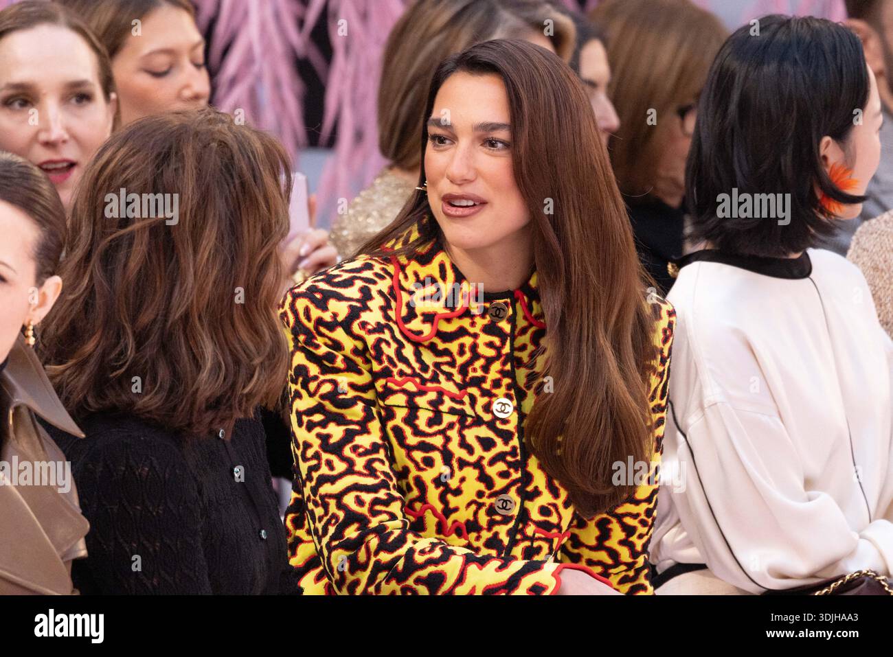 Penelope Cruz, Dua Lipa, Kim Go-eun attending the Chanel Haute Couture ...