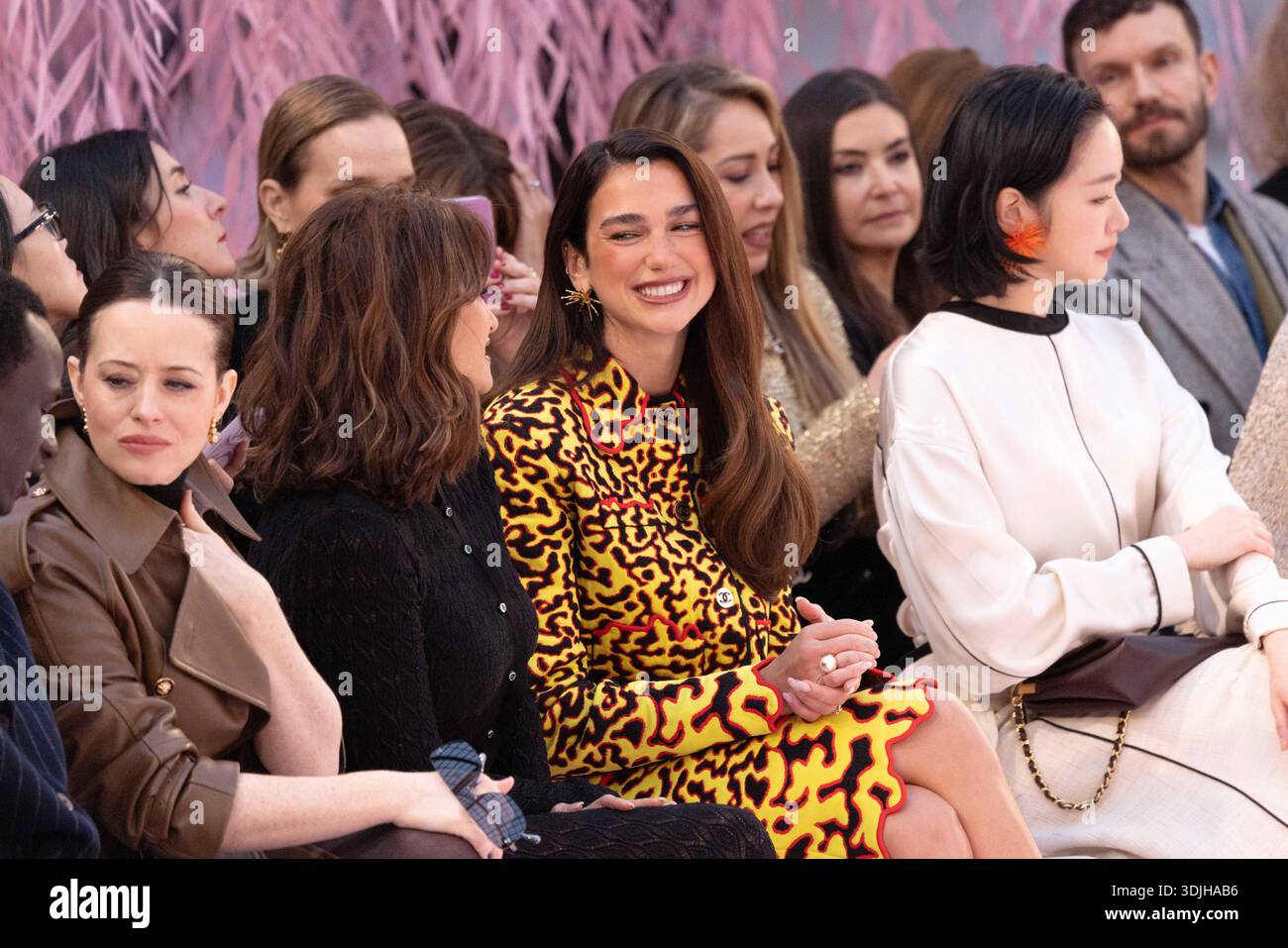 Claire Foy, Penelope Cruz, Dua Lipa, Kim Go-eun attending the Chanel ...