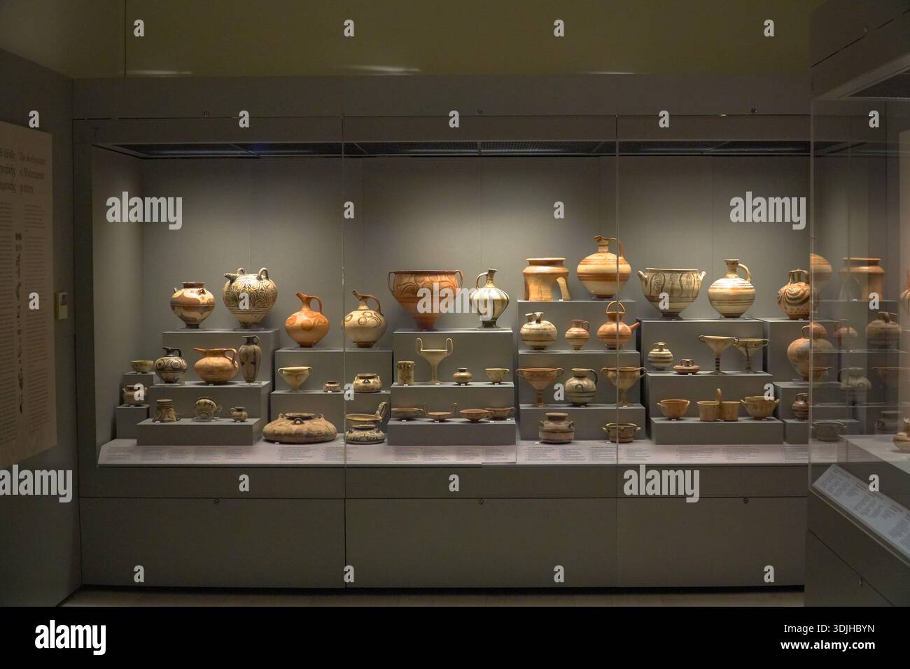 Mycenaean pottery. Vases and earthenware from the Acropolis of Mycenae ...