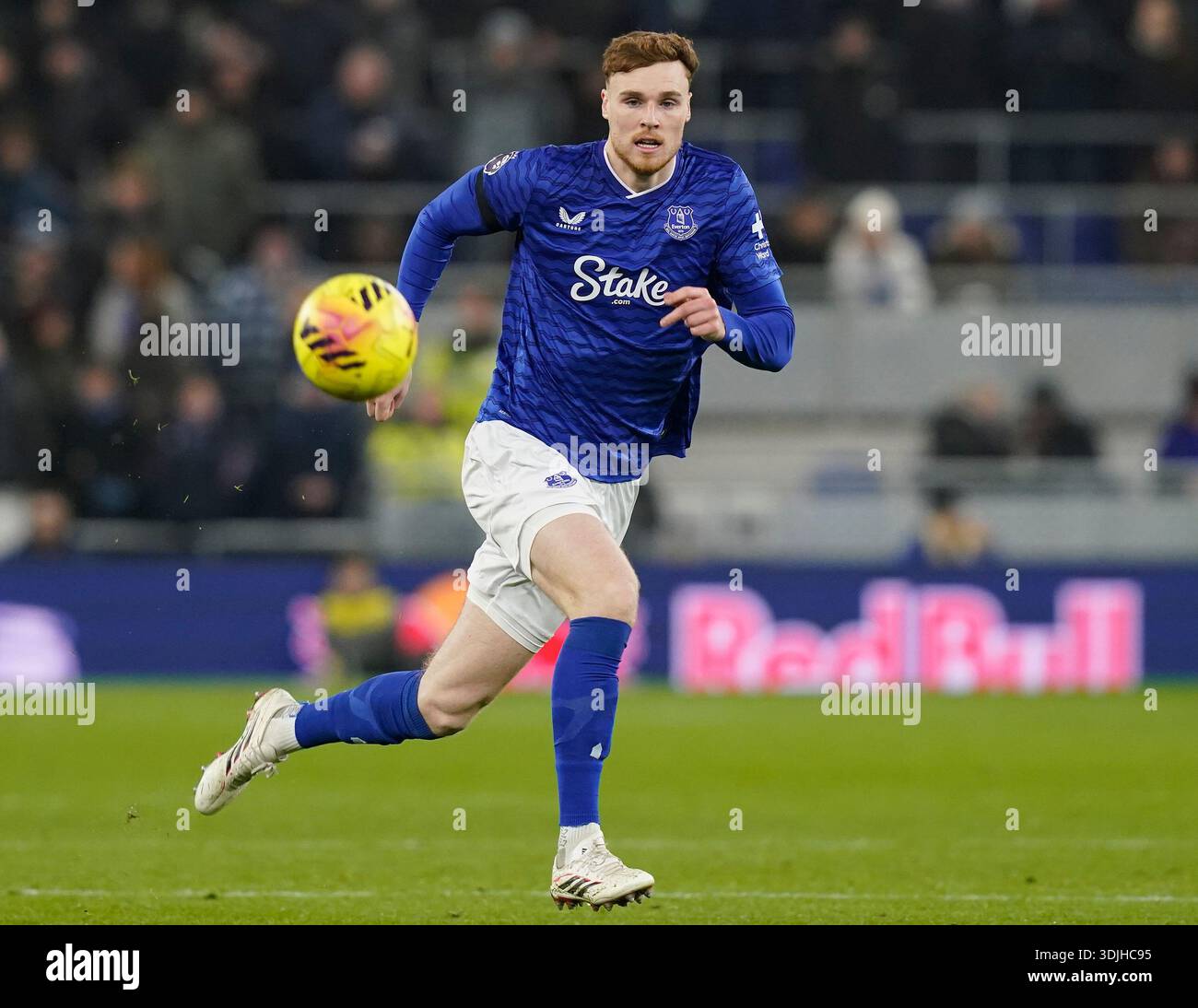 Liverpool, England, 26th January 2026. Jake O’Brien of Everton during ...