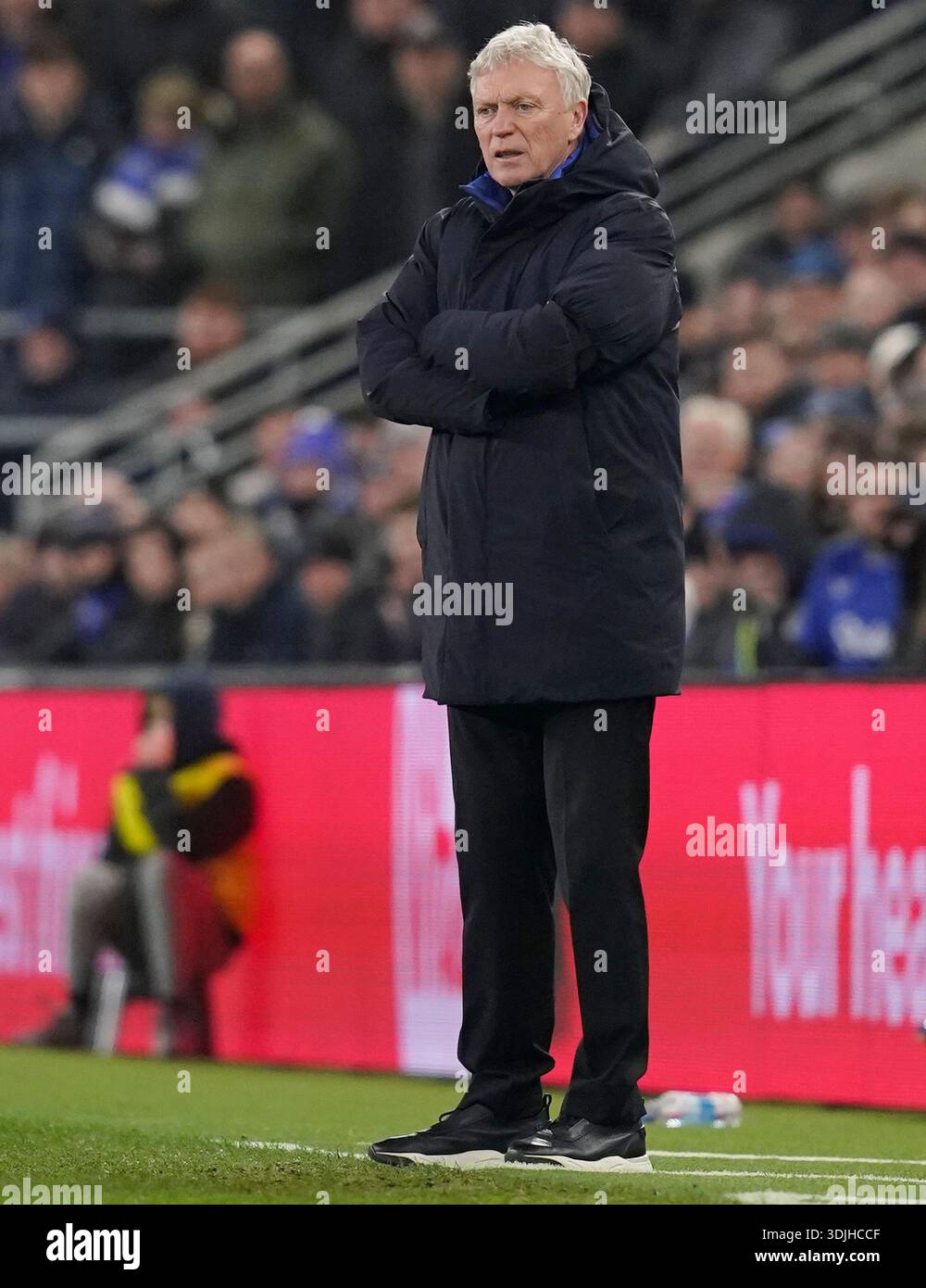 Liverpool, England, 26th January 2026. David Moyes manager of Everton ...