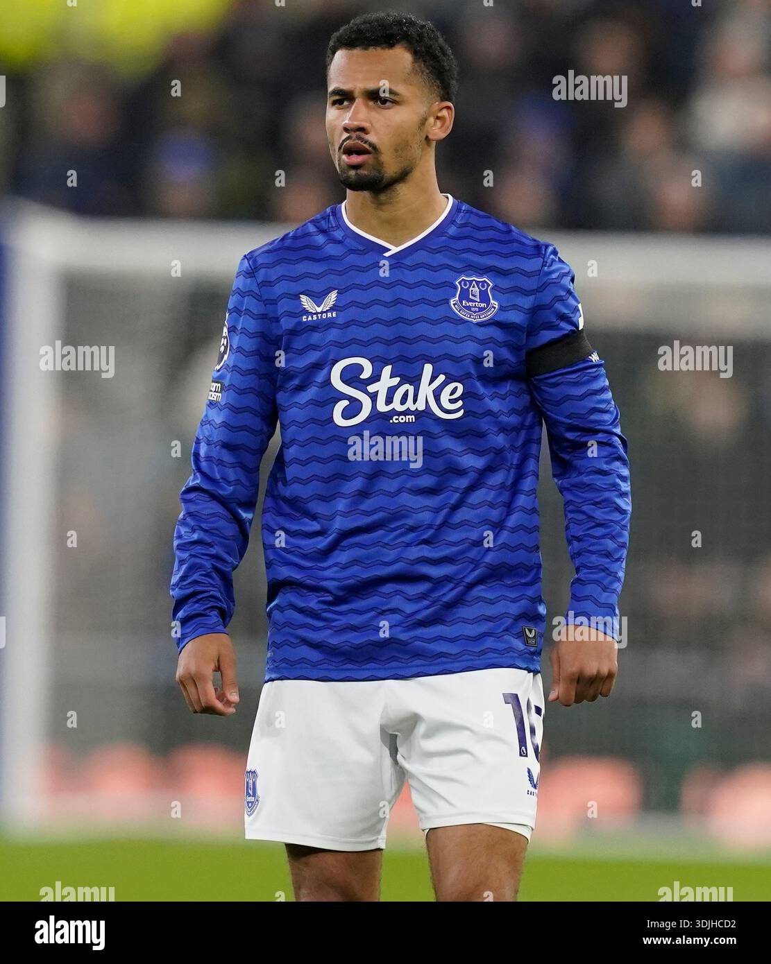 Liverpool, England, 26th January 2026. Iliman Ndiaye of Everton during ...
