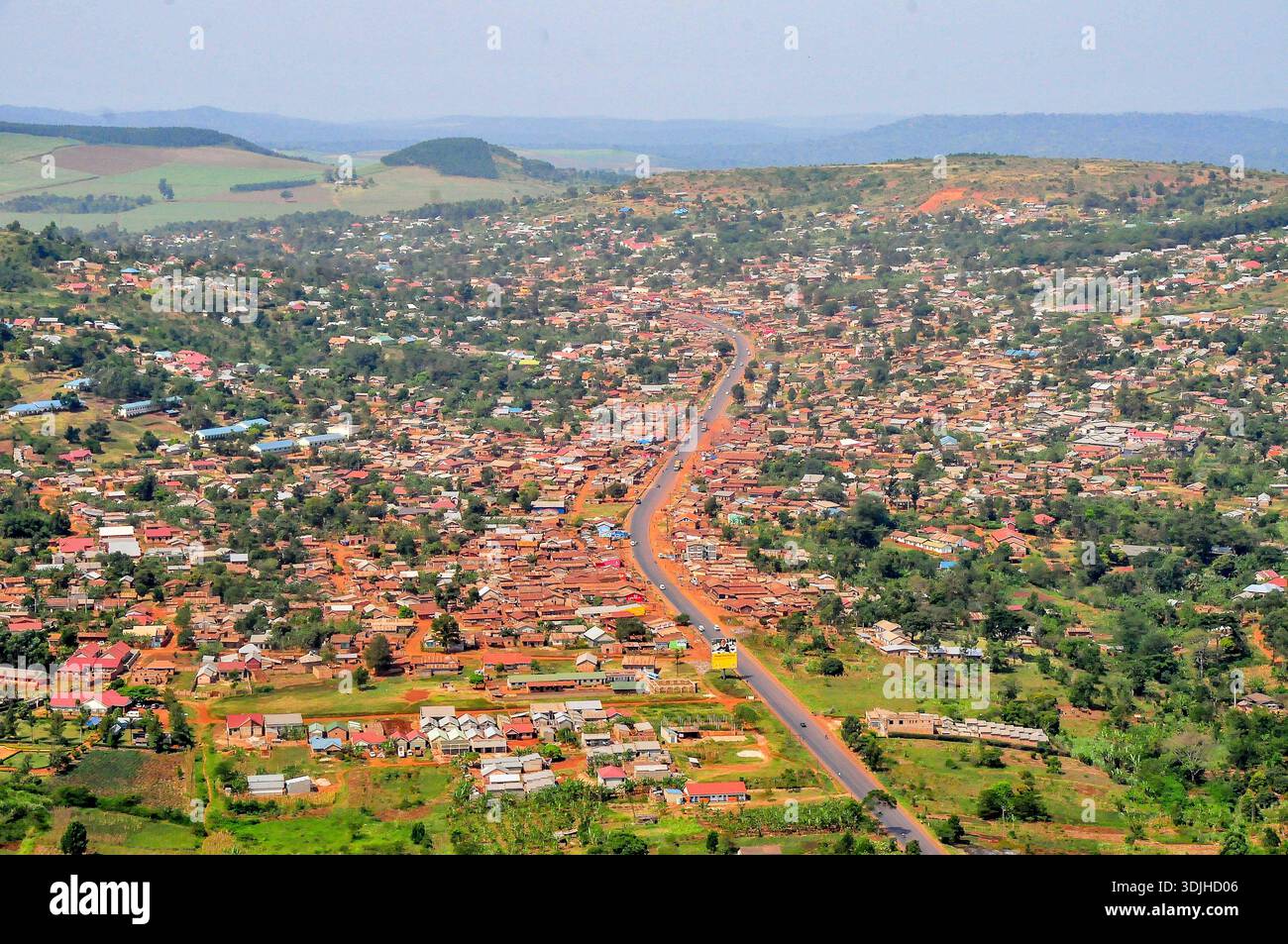 Entebbe road traffic view hi-res stock photography and images - Alamy