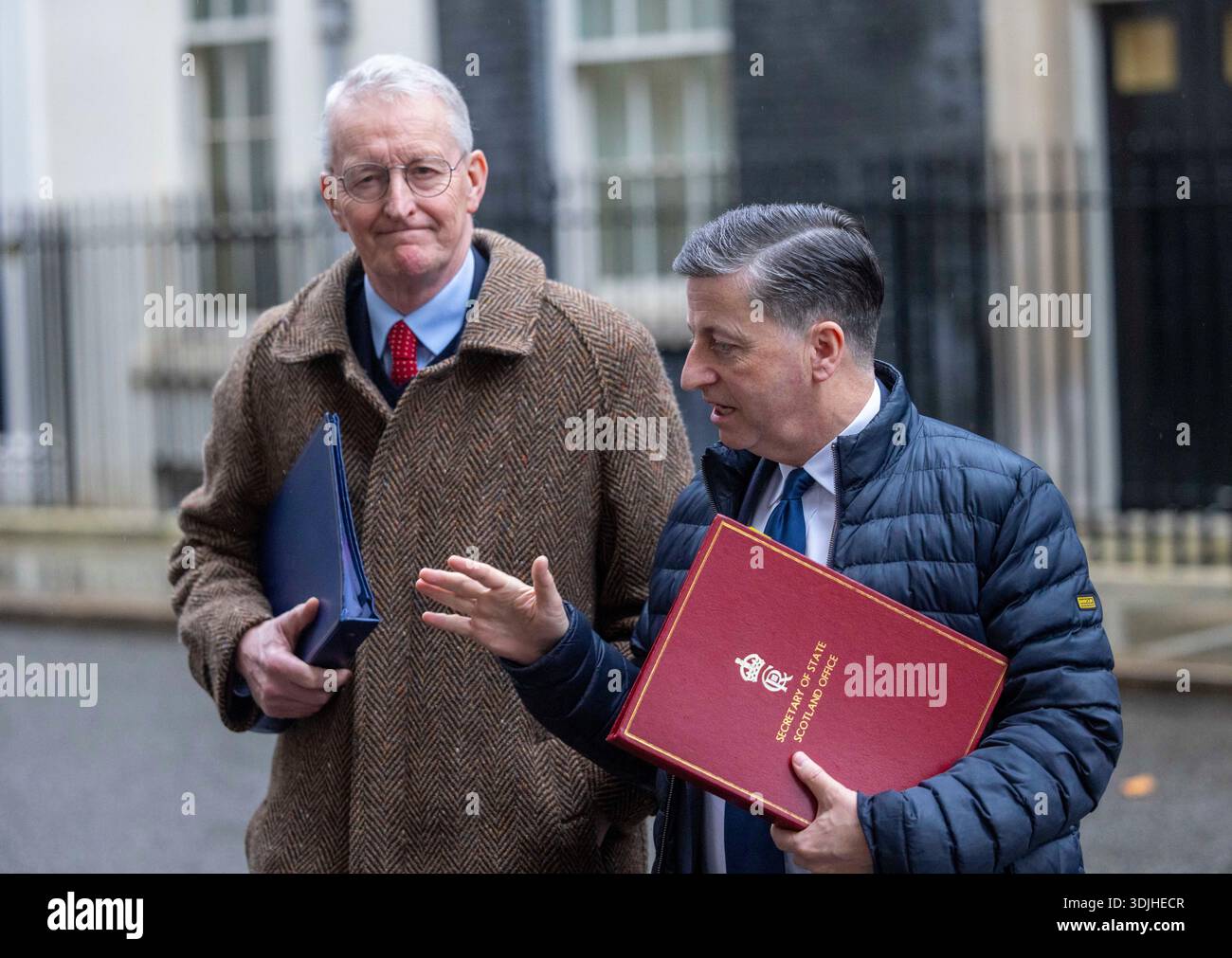 London, UK. 27th Jan 2026 Hilary Benn, Northern Ireland Secretary talks ...