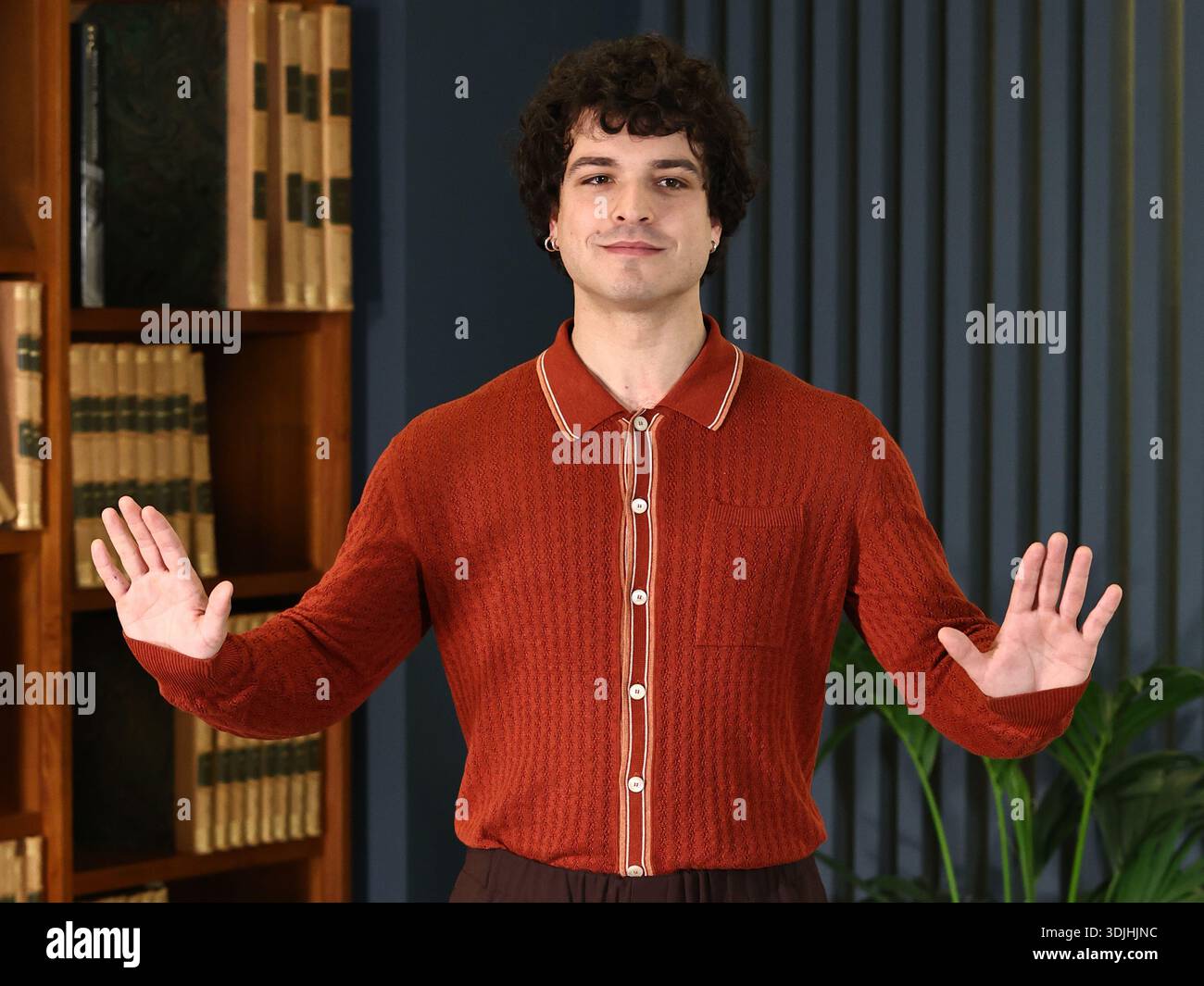 Rome, Rai Severo headquarters, photocall for the TV series "The ...