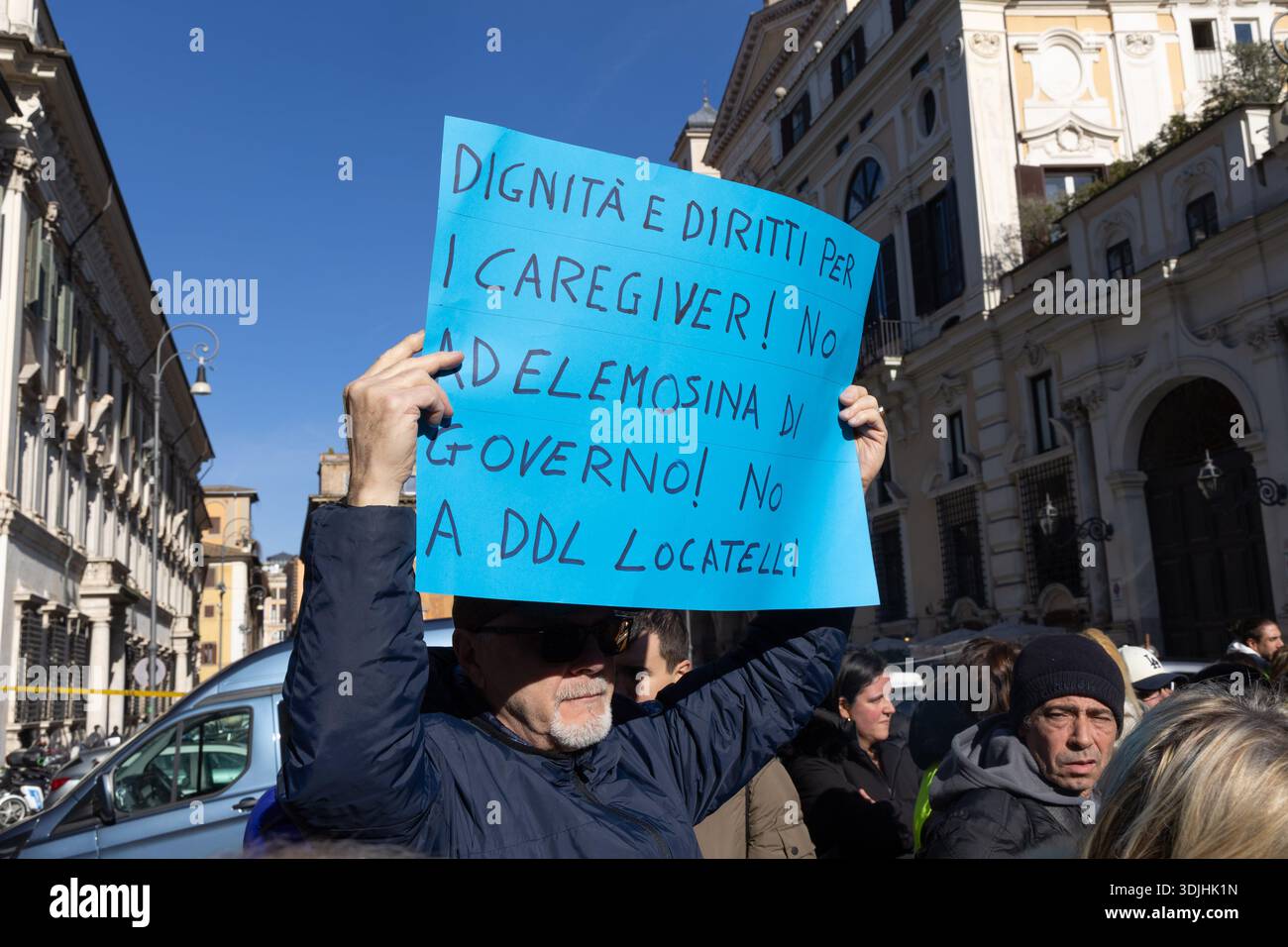 A rally in Piazza Santi Apostoli in Rome was organized by Family ...
