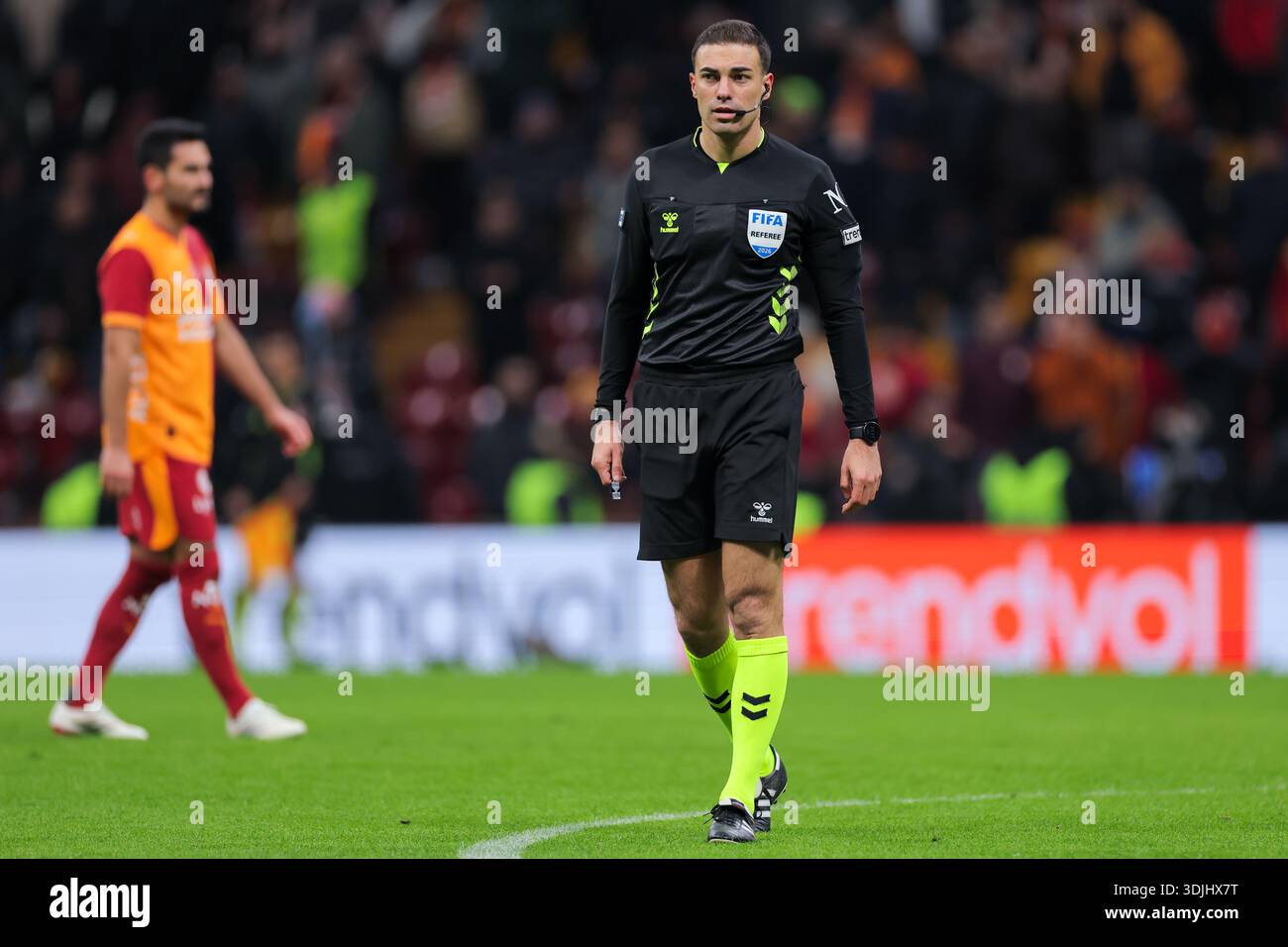 ISTANBUL, TURKEY - JANUARY 17: Referee Oguzhan Cakir during the ...