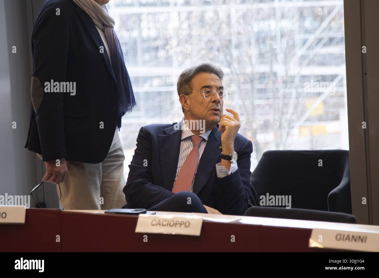 Milan, Fondazione Fiera Milano, Largo Domodossola, laying of the first ...
