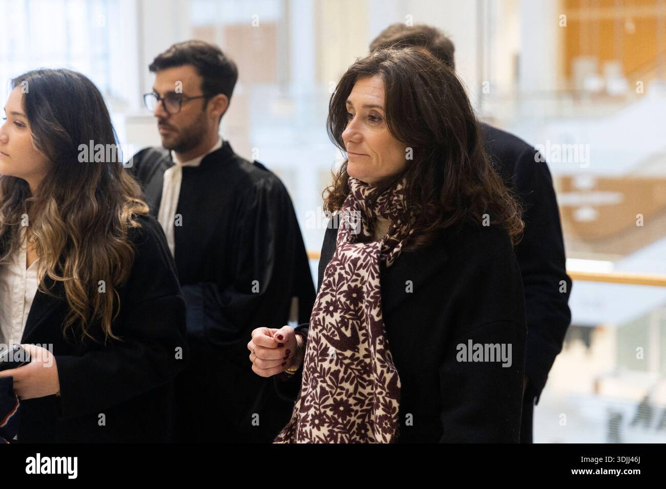 MP Sandrine Josso arrives at her trial facing Senator Joel Guerriau at ...