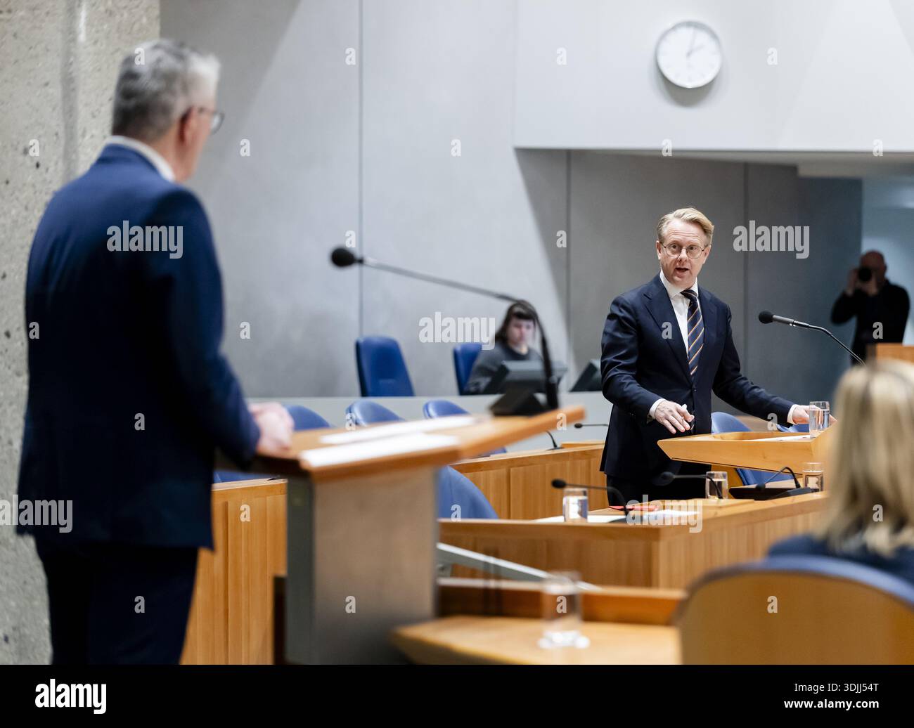 THE HAGUE - Robert Tieman, outgoing Minister of Infrastructure and ...
