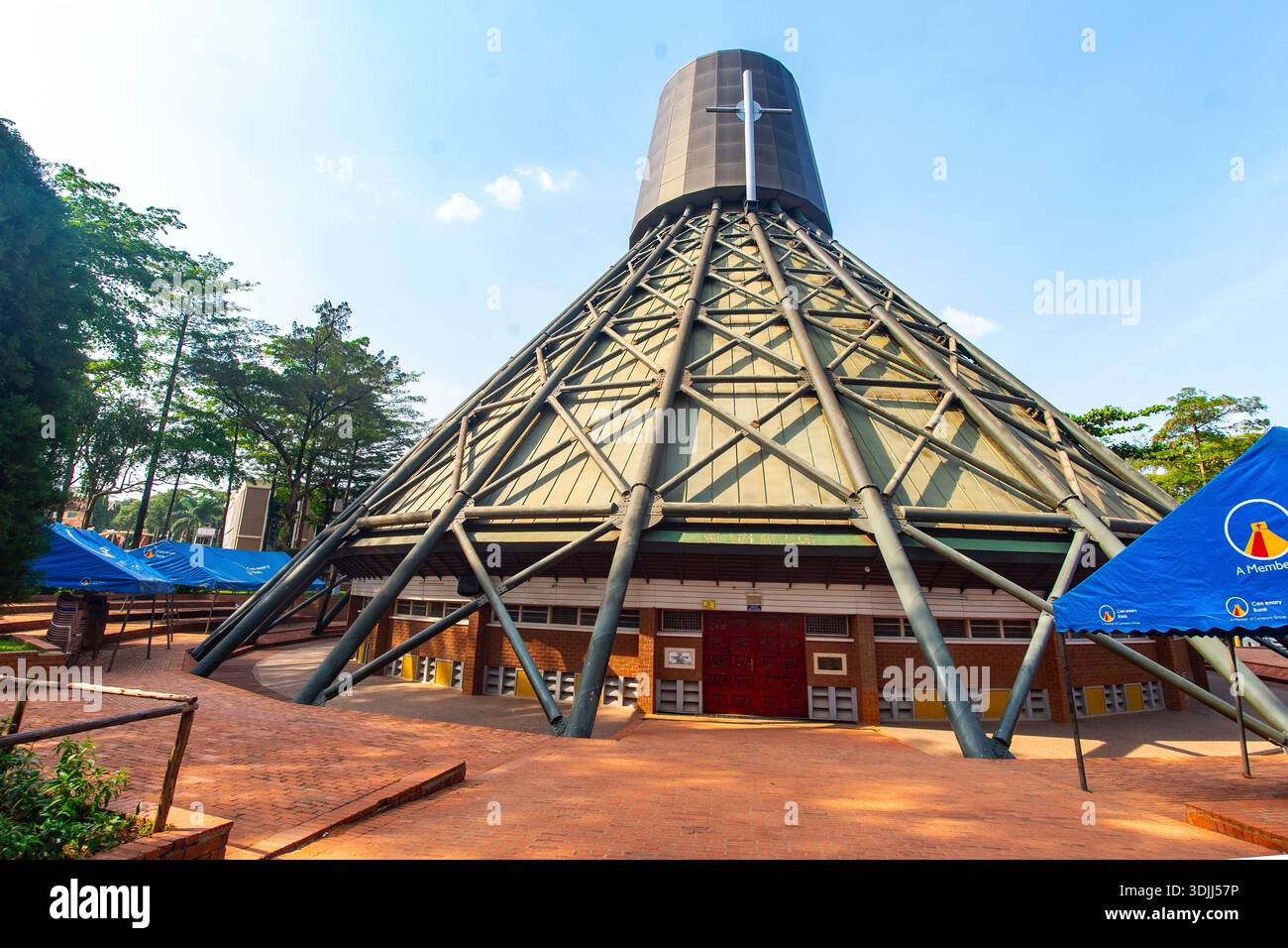 The Uganda Martyrs Catholic Shrine at Namugongo, a sacred place of ...