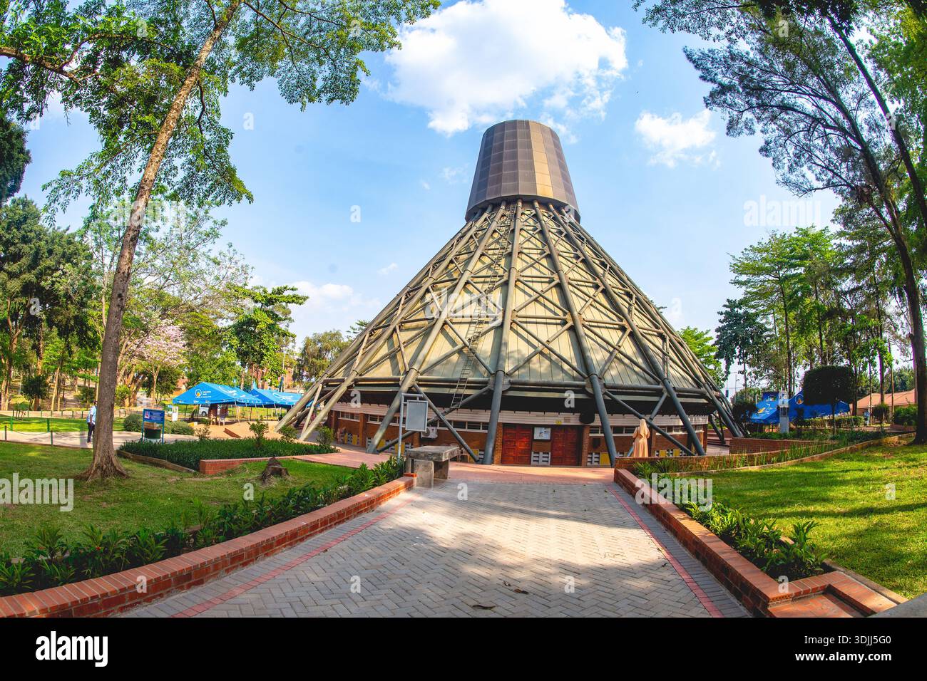 The Uganda Martyrs Catholic Shrine at Namugongo, a sacred place of ...