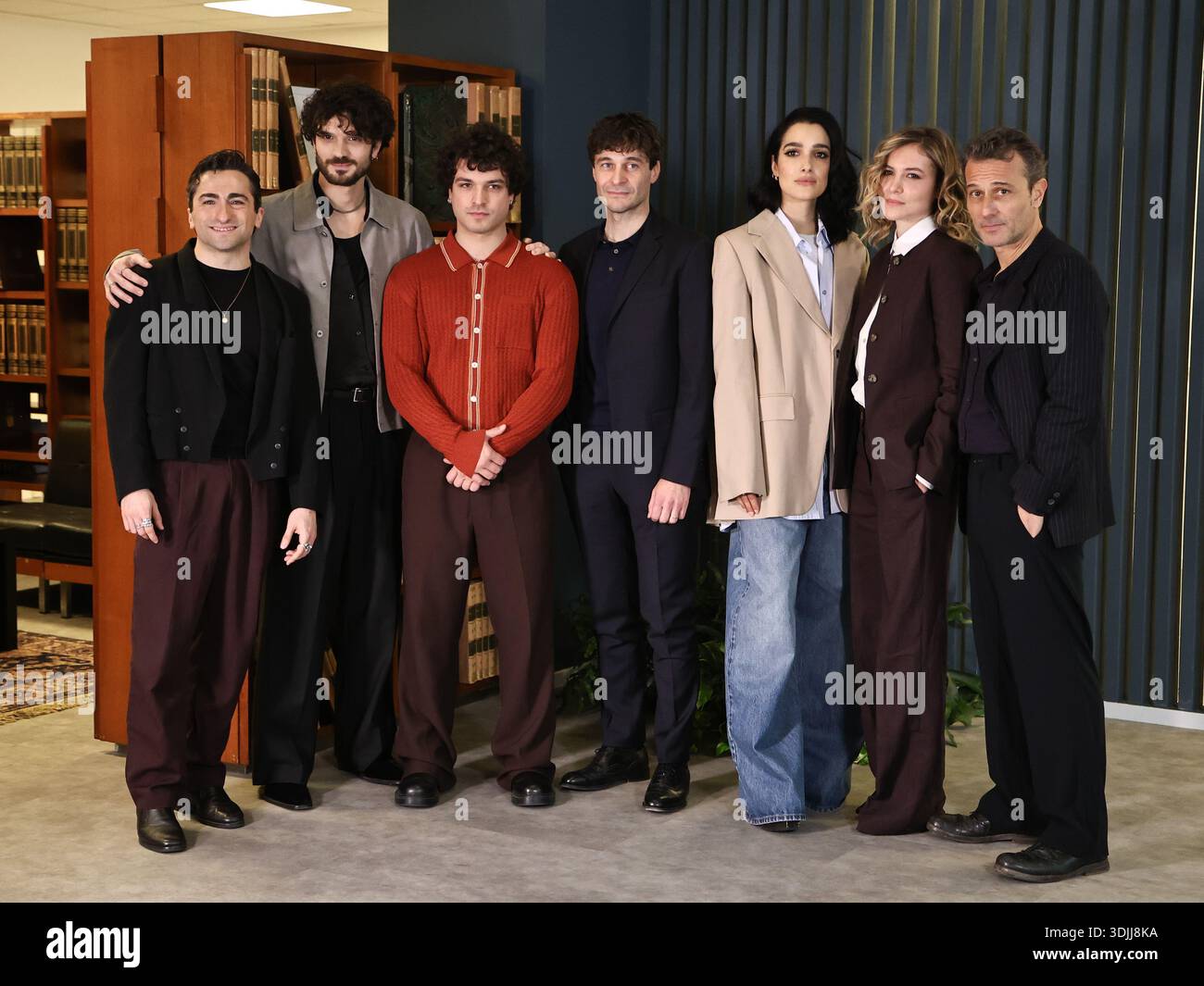 Rome, Rai Severo headquarters, photocall for the TV series "The ...
