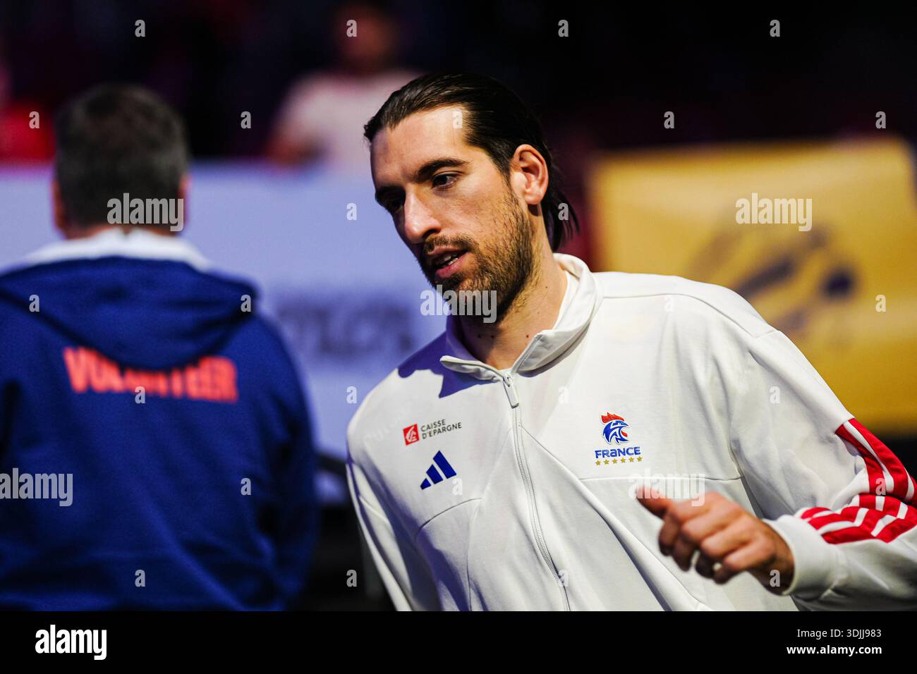 Julien Bos (Frankreich, #06) DEN, Spanien vs. Frankreich, Handball, EHF ...
