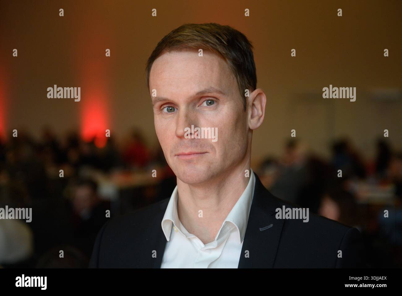 24 January 2026, Saxony-Anhalt, Burg: Jens Mende at the SPD Saxony ...