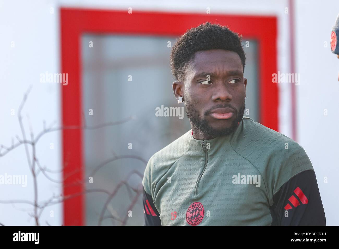 Alphonso Davies (FC FC Bayern Munich, #19), GER, final training, FC FC ...