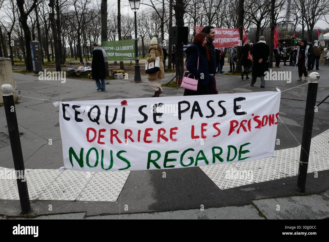 Protest rally against the bill proposed by Caroline Yadan, EPR deputy ...