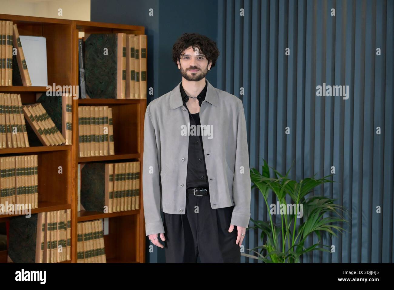 Giacomo Stallone attends the photocall of Rai tv series L'invisibile-La ...