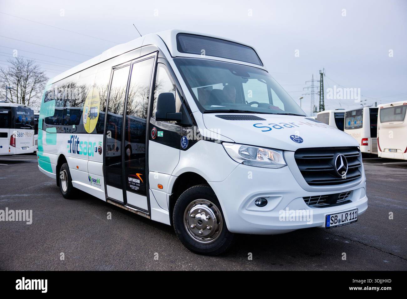 PRODUCTION - 27 January 2026, Saarland, Sankt Wendel: One of the ...