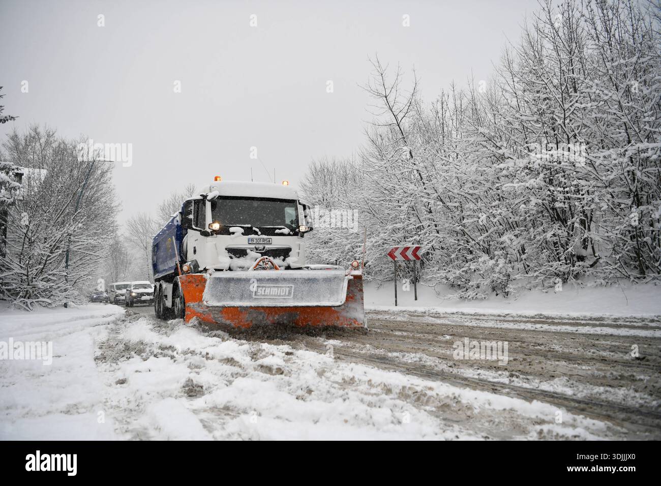 BRASOV, winter BRASOV, winter Low temperatures and a layer of snow on ...