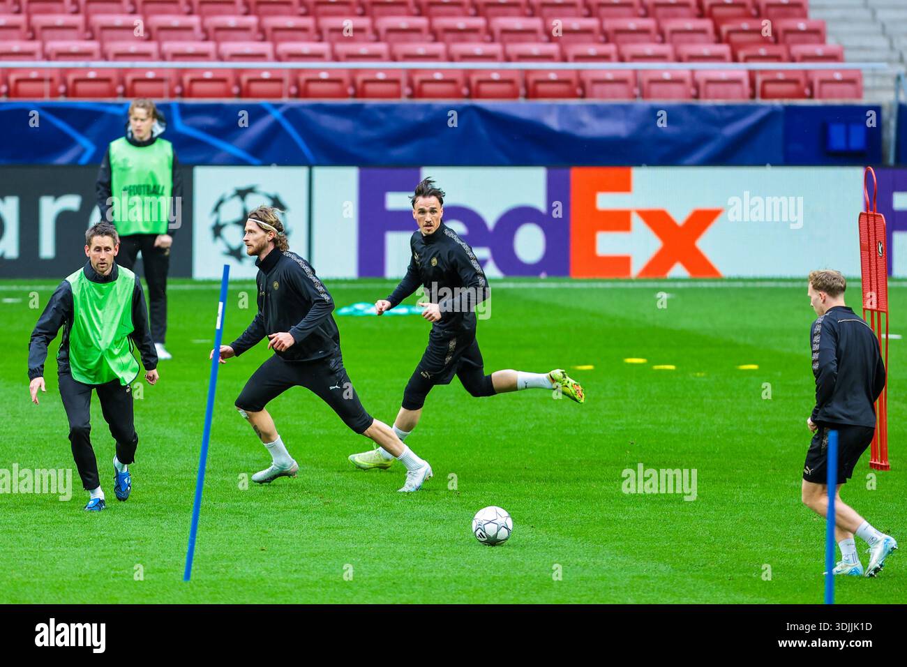 Madrid, Spain 20260127. Training with Bodø/Glimt at Wanda Metropolitano ...